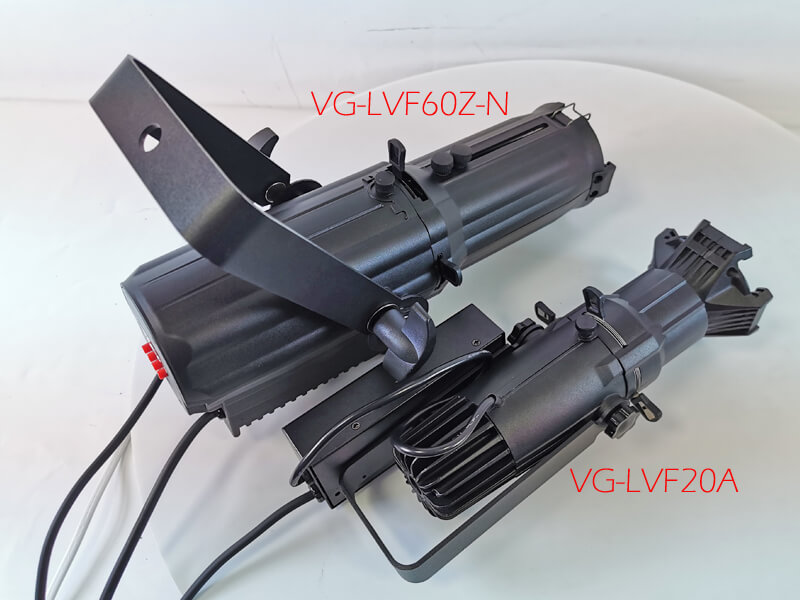 Foco reflector elipsoidal de perfil LED con zoom mini de 60 W - Compre ...